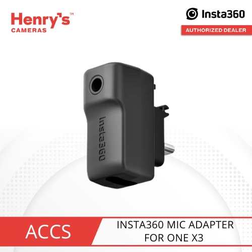 INSTA360 MIC ADAPTER FOR ONE X3 - HENRY'S CAMERAS | Lazada PH