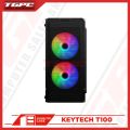 TGPC / KEYTECH T100 Tempered Glass Side Mesh Front Panel Case | Keytech ...