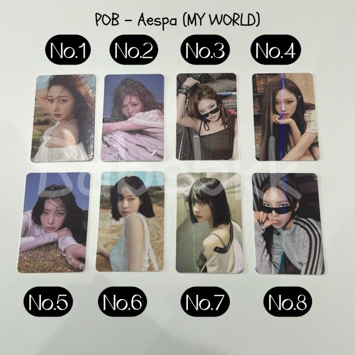 พร้อมส่ง POB - AESPA MY WORLD (Hottracks) | Lazada.co.th
