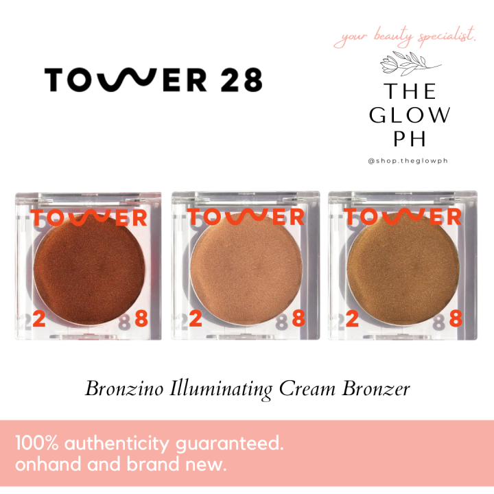 [AUTHENTIC] Tower 28 Bronzino Illuminating Cream Bronzer | The Glow PH ...