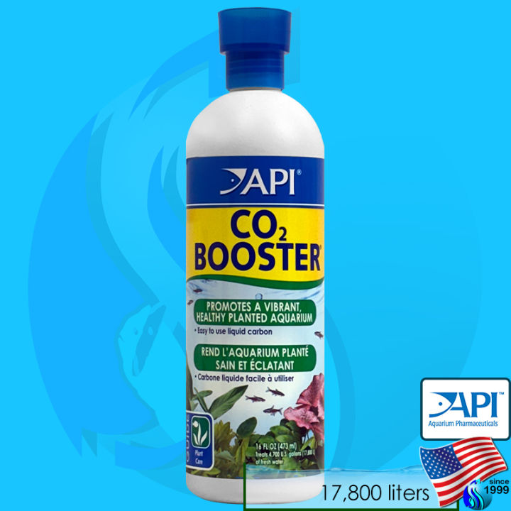 🐟 API Co2 Booster 473ml คาร์บอนน้ำ Co2 แบบน้ำที่ใช้ได้จริง ลดตะไคร่ ...