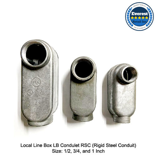 Local Line Box LB Condulet RSC (Rigid Steel Conduit) - Size: 1/2, 3/4, and 1 Inch | Lazada PH