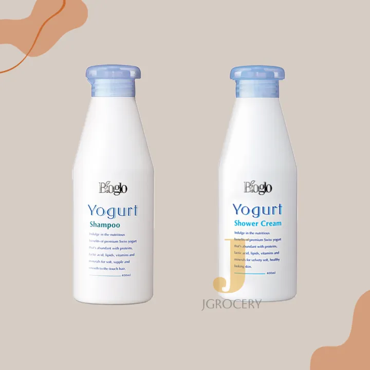 Bioglo Yogurt Shampoo/ Yogurt Shower Cream [400ml] [Cosway] | Lazada