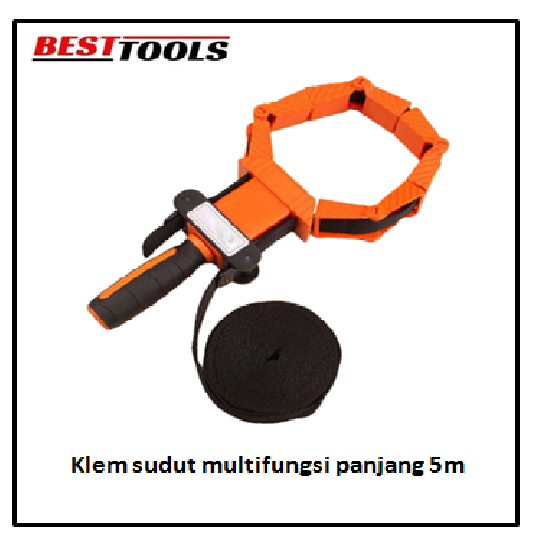 Klem Sudut Band Clamp Multi-Function Binding Belt Clamp Panjang Tali ...