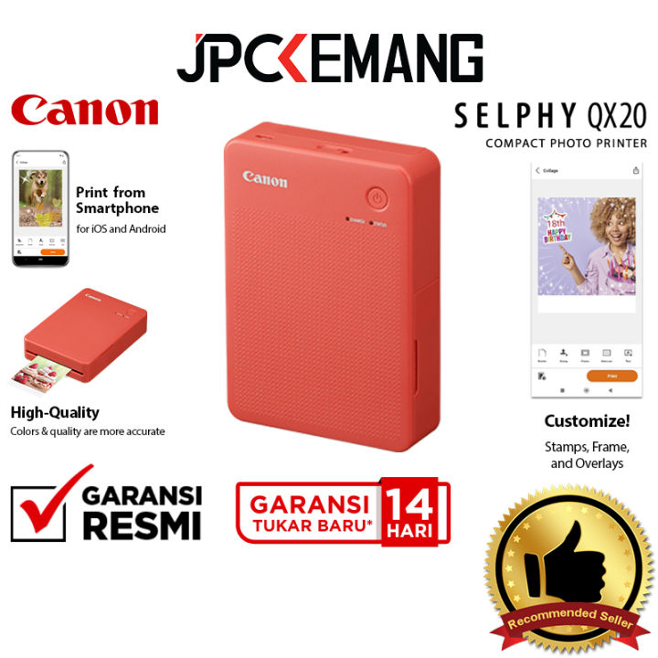 Canon SELPHY Square QX20 Compact Photo Printer Canon SELPHY QX 20 JPC ...