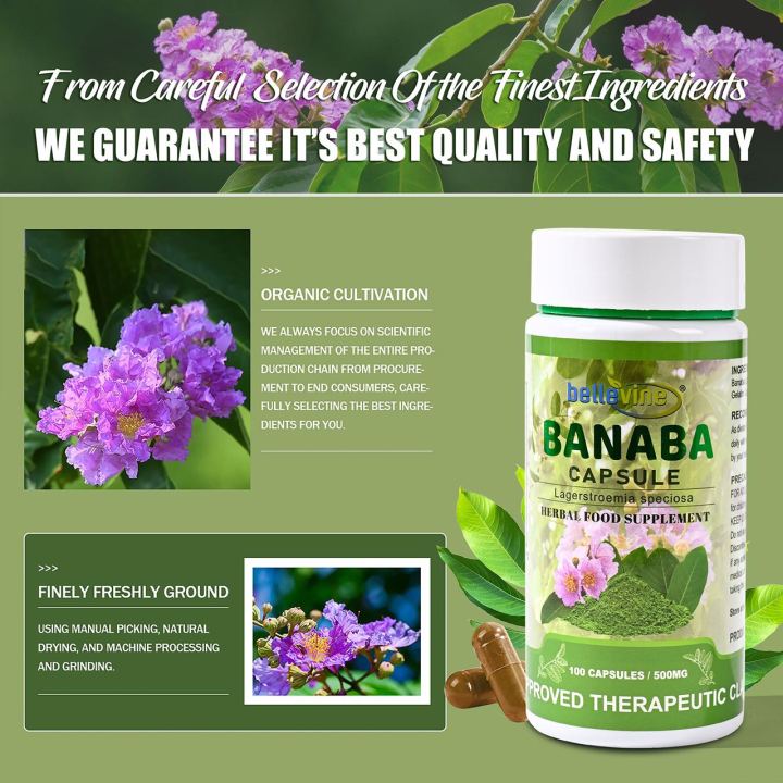 Natural Herb Banaba 100 Capsules (new packaging) | Lazada PH