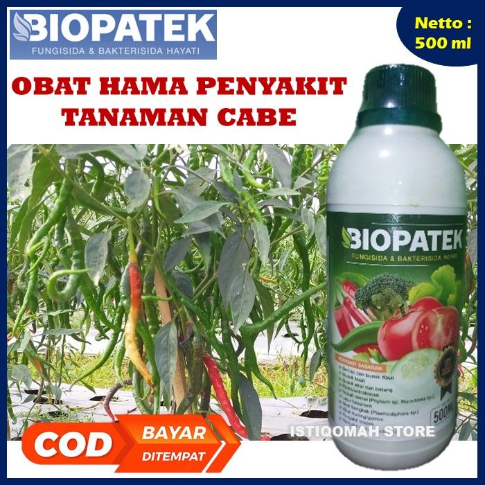 BIOPATEK Fungisida Hayati, Obat Biopatek Cabe, Obat Patek Cabe Ampuh ...