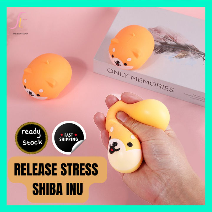 Cute Squishy Toys Non-Toxic Kids Release Stress Toys Soft cartoon puppy ...