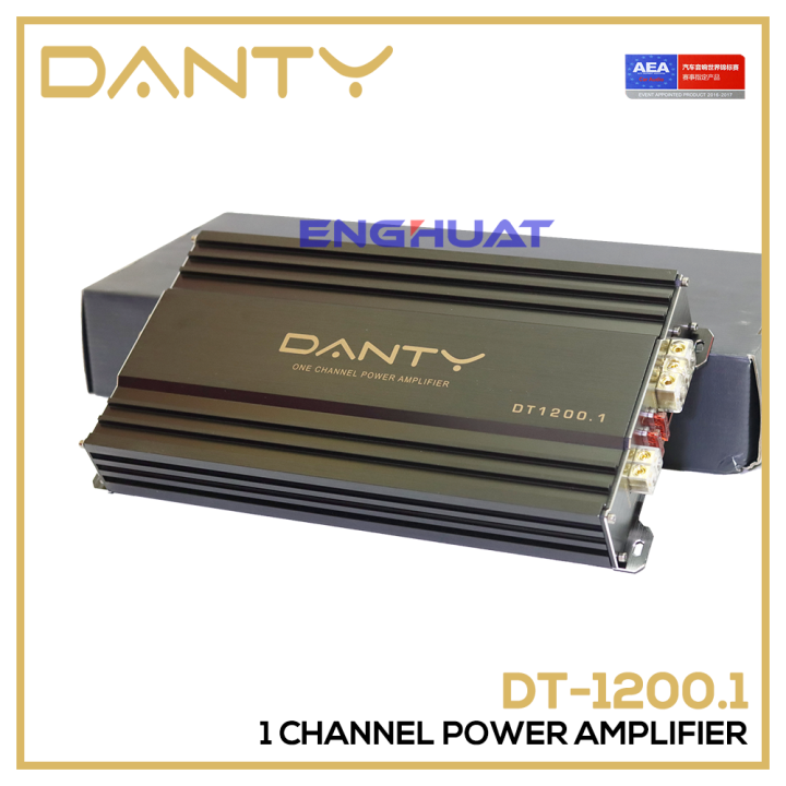 DANTY DT-1200.1 | Monoblock Power Amplifier MOSFET 1200W | DANTY ...