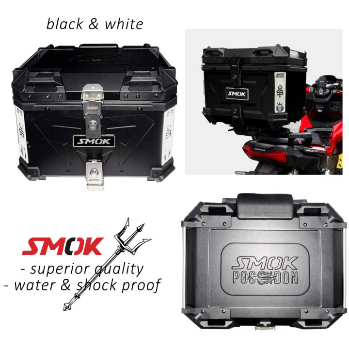 READY STOCK 45LITRE55LITRE - SMOK ZEUS ALUMINIUM TOP BOX (WHITE BLACK ...