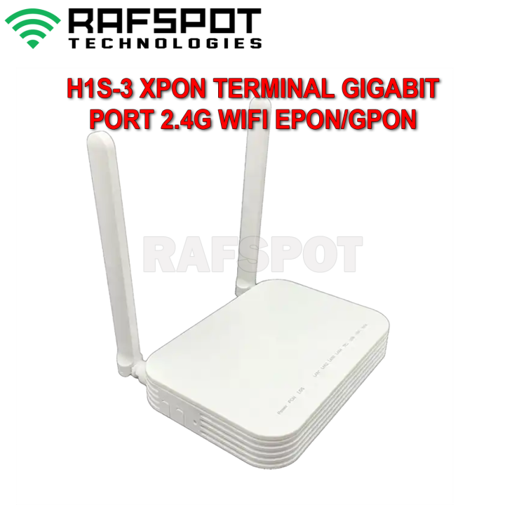 [CLEARANCE SALE] H1S-3 XPON TERMINAL 2.4 WIFI MODEM EPON/GPON | Lazada PH