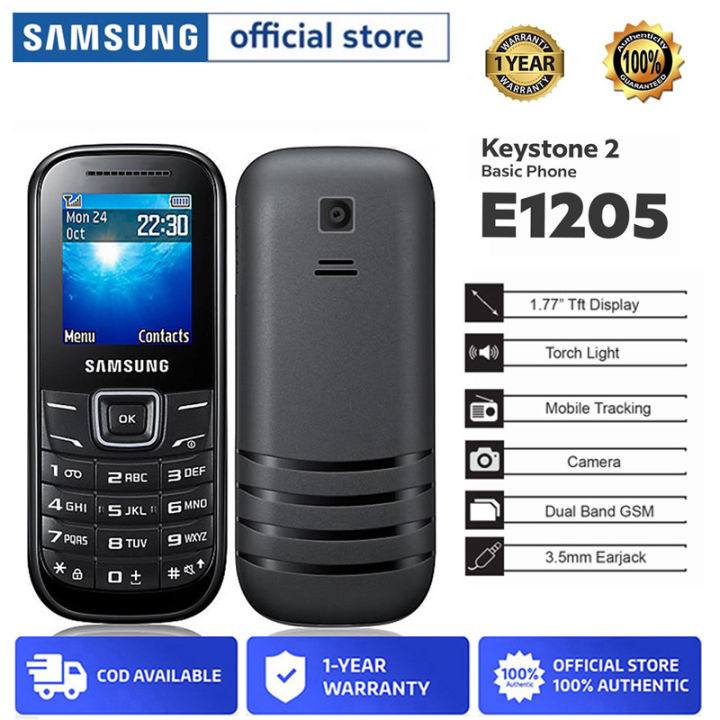 Samsung Keystone 2 E1205 Keypad cellphone original GSM Standard Sim ...