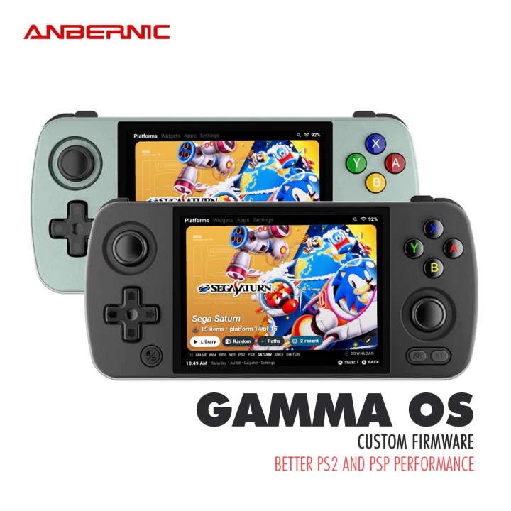 ANBERNIC RG405M GAMMA OS Android 12 Gaming Console 4 Inch Touch Screen ...