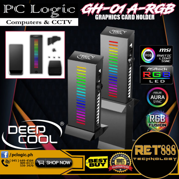 DEEPCOOL GH-01 A-RGB Graphic Card Holder | Lazada PH