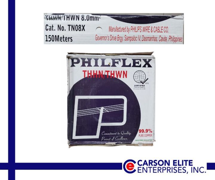 PHILFLEX - THHN Stranded Wire 3.5 mm sq. (150m) TN12X | Lazada PH