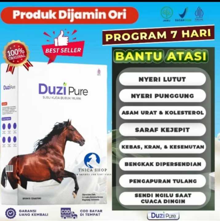 BEST SELLER 𝗗𝗨𝗭𝗜 𝗣𝗨𝗥𝗘 - Susu Kuda Lombok 100% Original Bantu Atasi ...