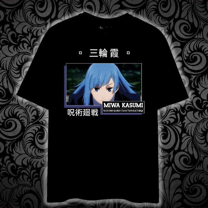 MIWA KASUMI JUJUTSU KAISEN Printed t shirt unisex 100% cotton | Lazada PH