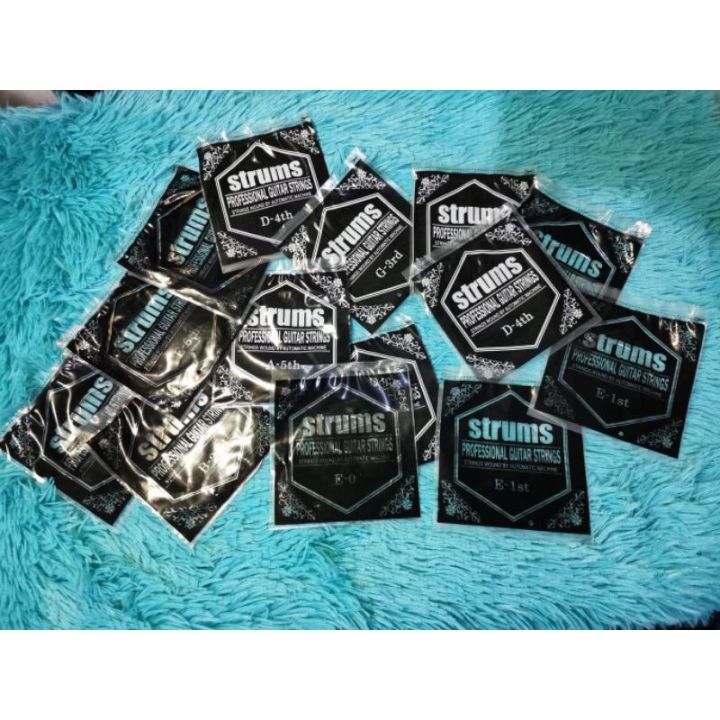 Strums #0,1,2,3,4,5,6 Acoustic Individual String for Acoustic Guitar ...