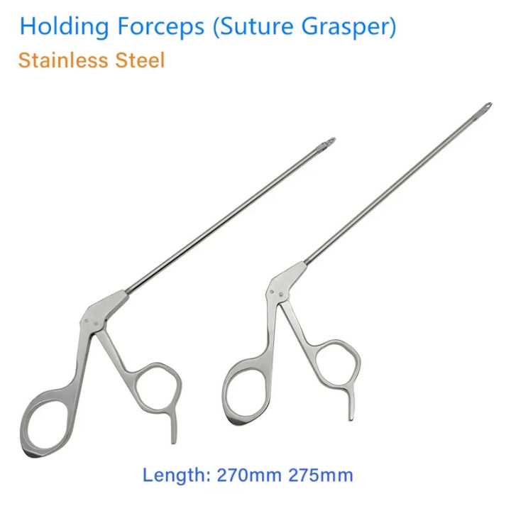 Stainless Steel Suture Cutter Suture Grasper Holding Forceps ...
