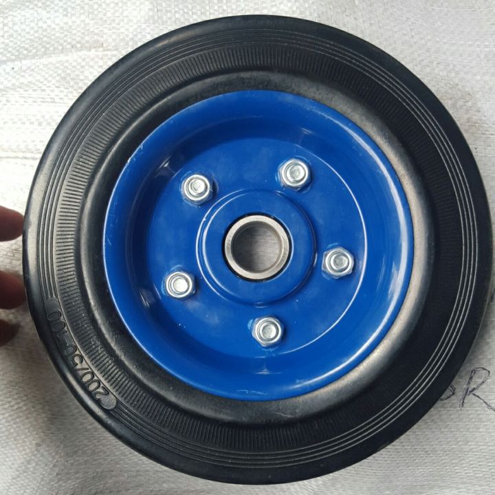 Roda Troli/Lori ukuran 8 inchi/20cm, wheel only trolley, 1 pcs | Lazada ...