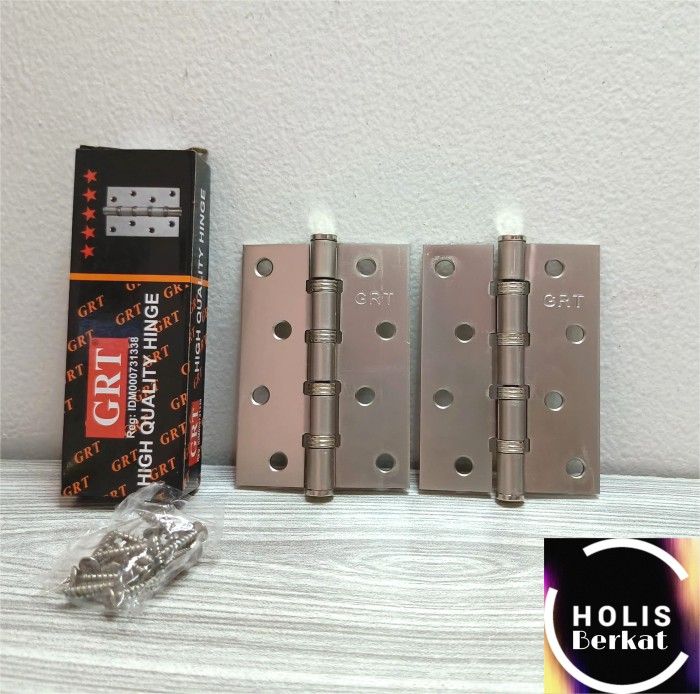 GRT Engsel Tebal Bearing Pintu Jendela Door Hinge 4 Inch | Lazada Indonesia