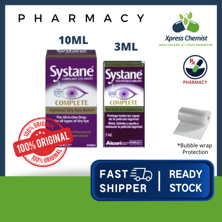 ALCON SYSTANE COMPLETE 3ML | 10ML | Lazada
