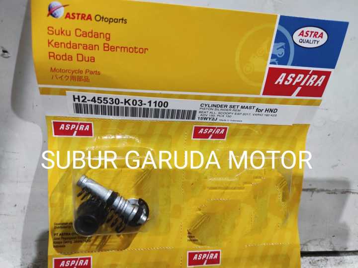 MASTER REM BEAT ESP K81 SCOOPY ESP K93 PCX K97 GTR K56F REPAIR KIT TIPE ...