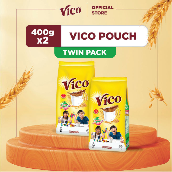 Vico Chocolate Malt Drink 400G X 2 Pack | Lazada