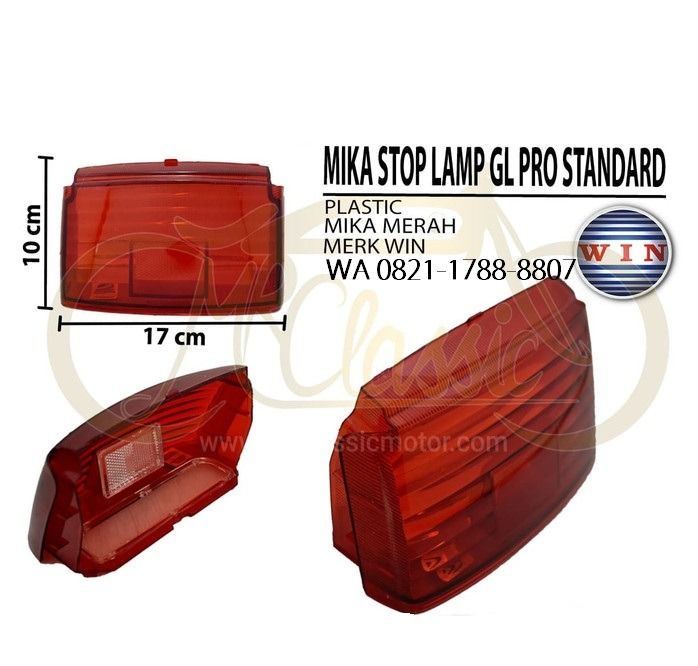 mika stoplamp gl pro/Mika Lampu Belakang GL PRO GL MAX Merah Standard ...
