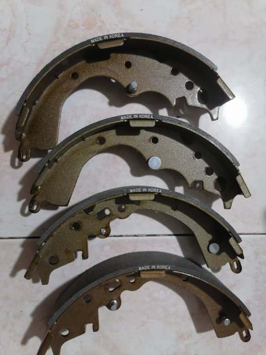 BRAKE SHOE FOTON TRAVELLER / TRANSVAN ORIGINAL 4 PCS PER SET | Lazada PH