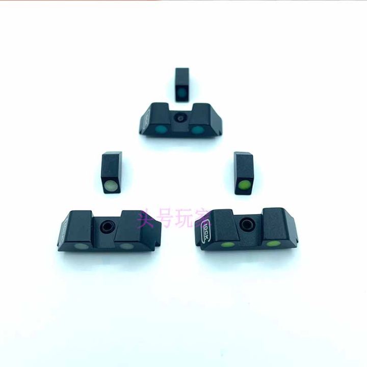Glock G17 G34 G19 luminous front and rear machine sight P1/P1S optical ...