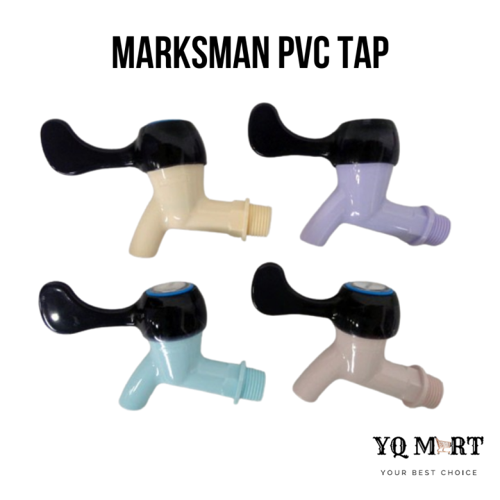 MARKSMAN PVC Water Tap | Lazada