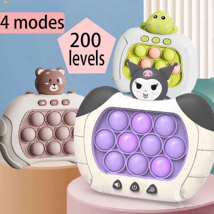 Sanrio Whack-A-Mole Quick Push Game Console Kuromi Melody Cinnamoroll ...