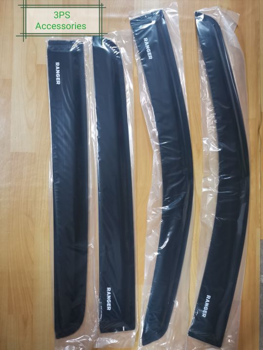 Ford Ranger 2012-2022 model XLT XLS FX4 Wildtrak Visor set | Lazada PH