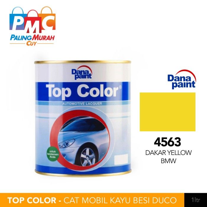 TOP COLOR 4563 Dakar Yellow Bmw - Cat Mobil Kayu Besi Duco | Lazada ...