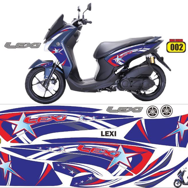 striping / decal / sticker variasi lexy lexi | Lazada Indonesia