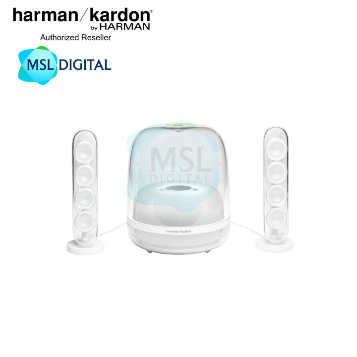 Harman Kardon SoundSticks 4 Three-piece wireless speaker system with ...