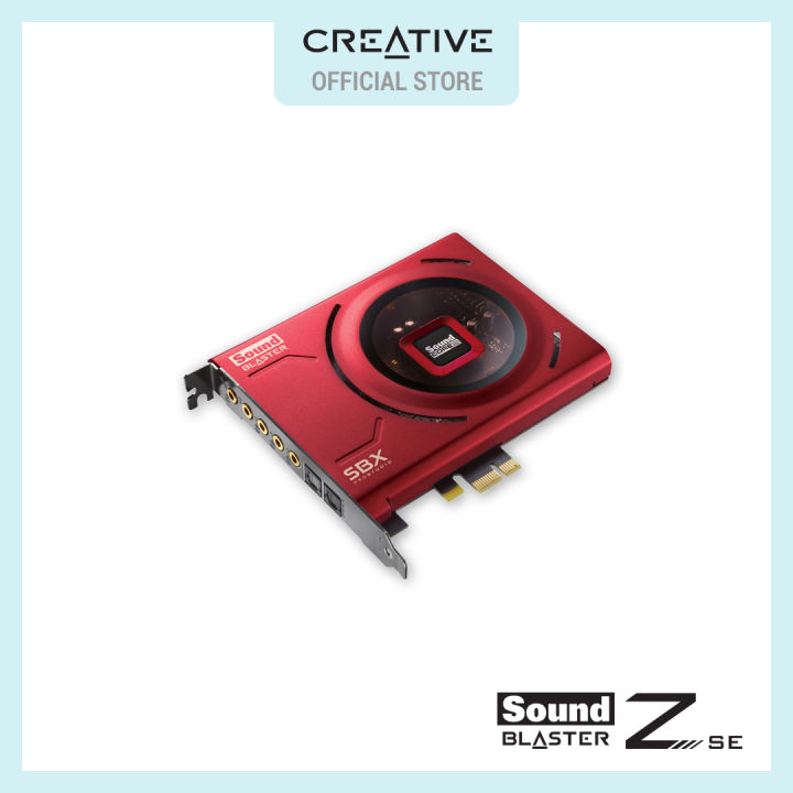 Creative Sound Blaster Z SE Internal PCI-e Gaming Sound Card and DAC ...