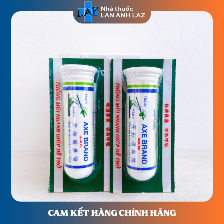 Ống hít thông mũi hiệu cây búa AXE BRAND INHALER. | Lazada.vn