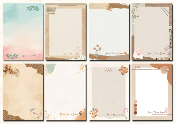 Personalized Notepad Vintage Designs | Lazada PH