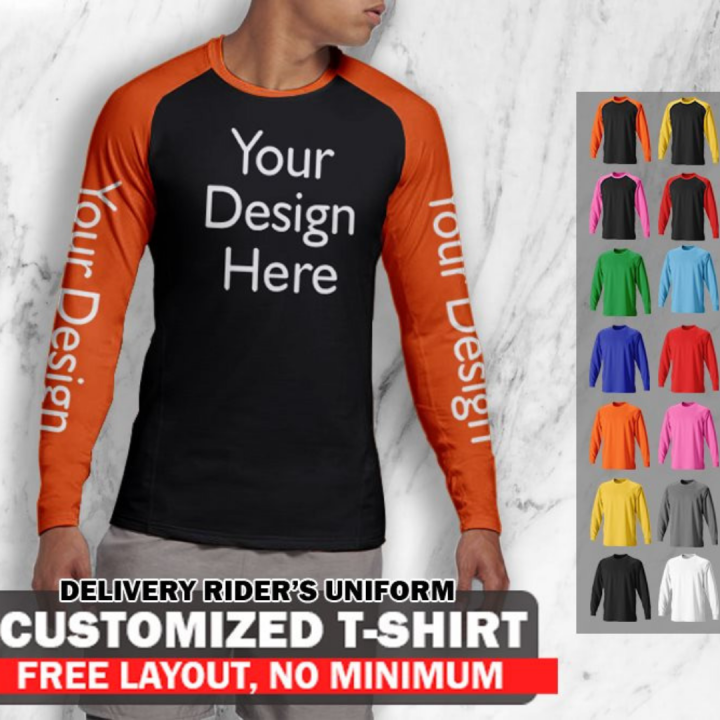 trishjohn Rider's Long sleeve Customized Design | Lazada PH