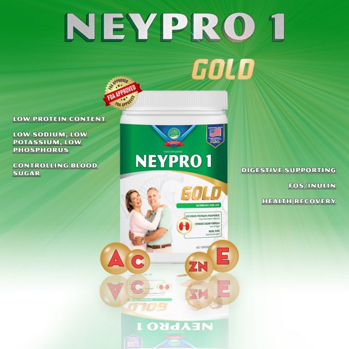 NEYPRO 1 GOLD 400g Authentic - Sulotion for Kidney Health failure (exp ...