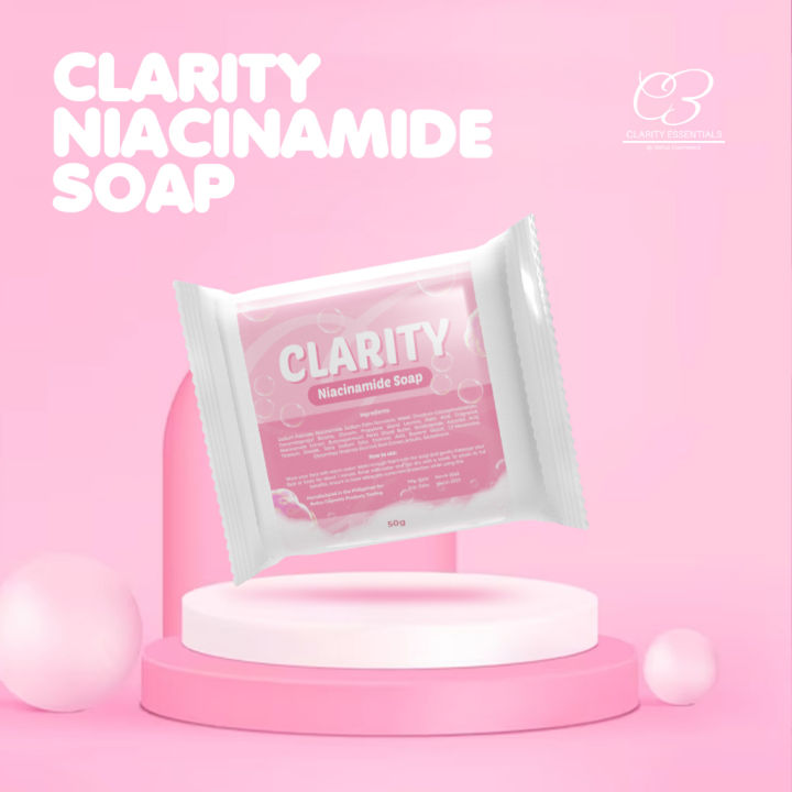 【💝Hot Sale💝】 Clarity Niacinamide soap | by Clarity Essentials | Lazada PH