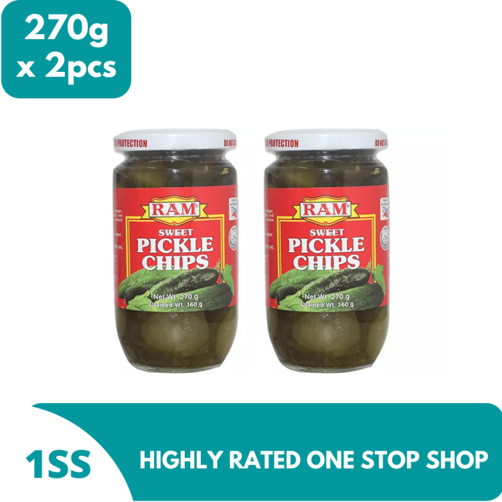 Ram Sweet Chips Pickles 270g x 2pcs | Lazada PH