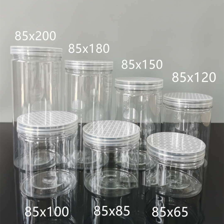 DenDen RAYA Plastic Balang Kuih Transparent Penutup Murah Berkualiti ...