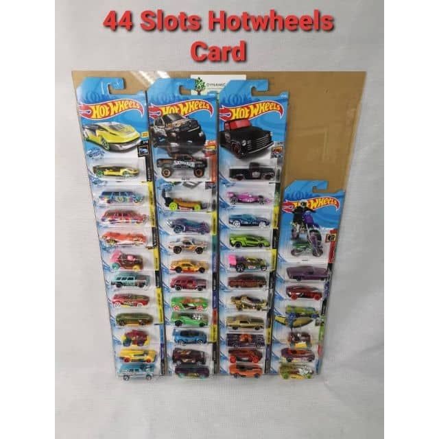 Hotwheels Acrylic Card Display Holder ( 44 slots) | Lazada