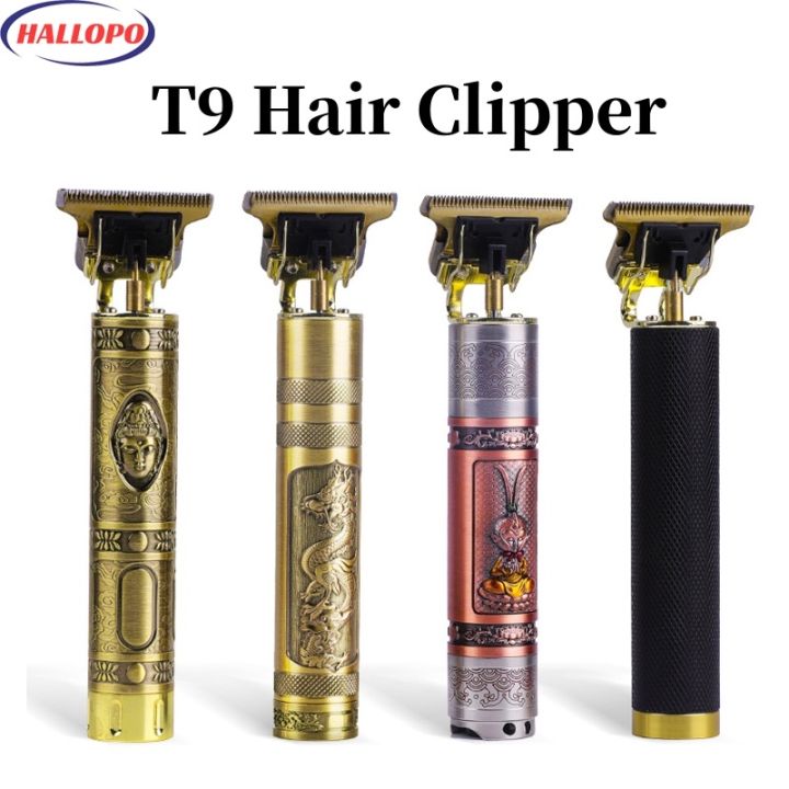 【COD】 Electric Hair Clipper Trimmer T9 USB Rechargeable Razor Shaver ...