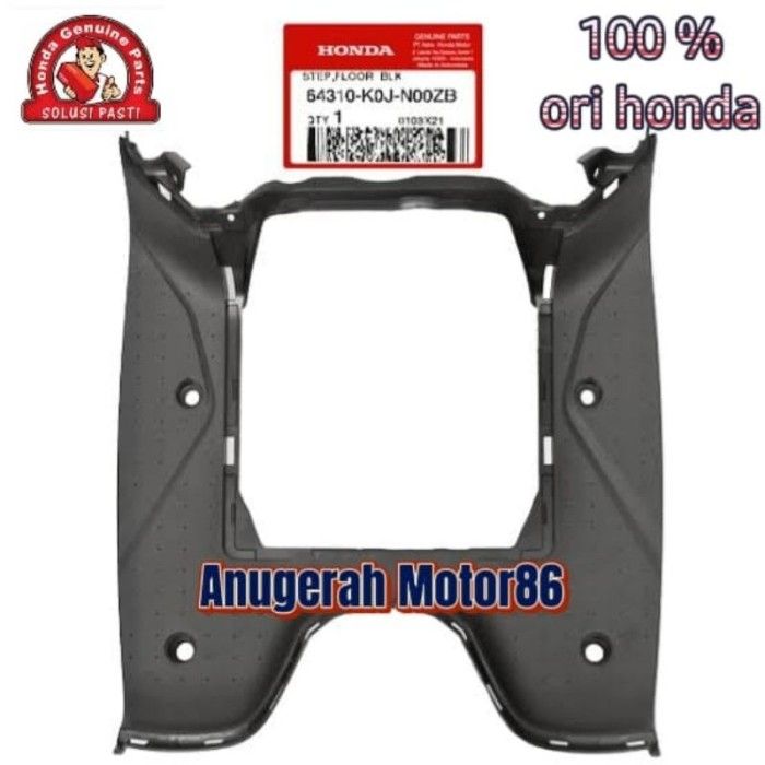 step floor genio bordes genio pijakan kaki genio hitam ori Honda AHM ...