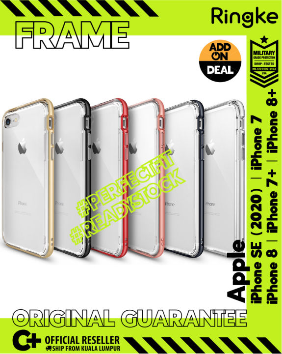 [Ori] Ringke [FRAME] iPhone SE [2020]/ iPhone 8+/ 8/ iPhone 7+/ 7 ...