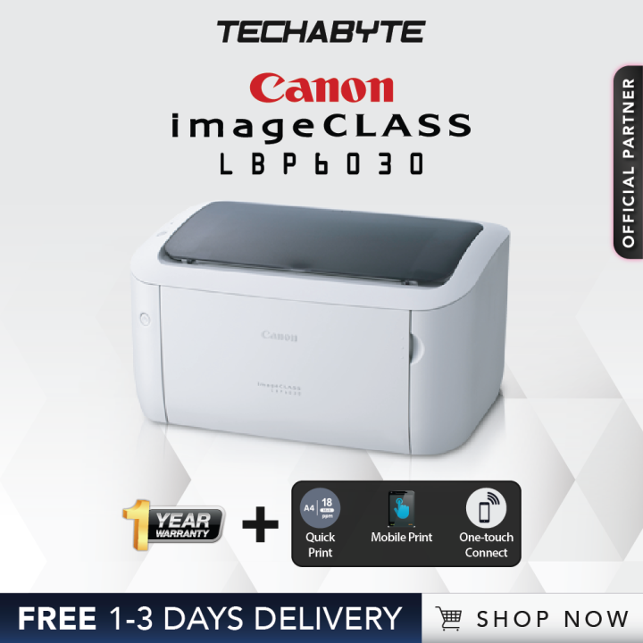 Canon imageCLASS LBP6030 / LBP6030w | Monochrome Laser Printer | Lazada Singapore